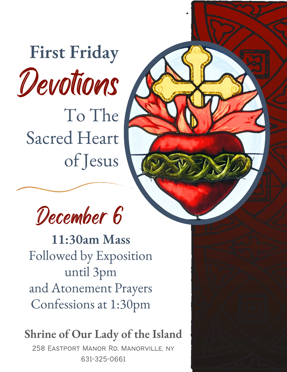 Shrine Events — Shrine of Our Lady of the Island