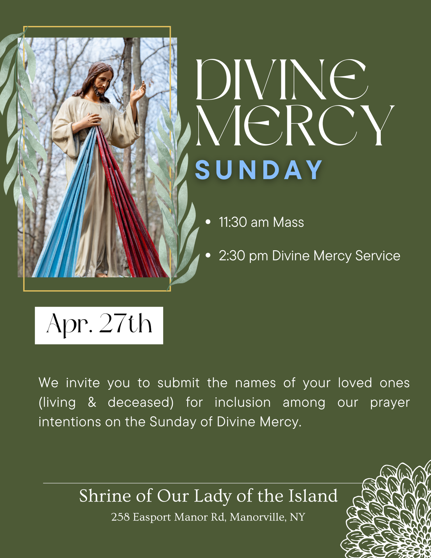 Shrine Events — Shrine of Our Lady of the Island