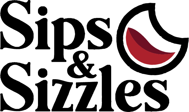 Sips & Sizzles Logo Design — Creative Bell Design