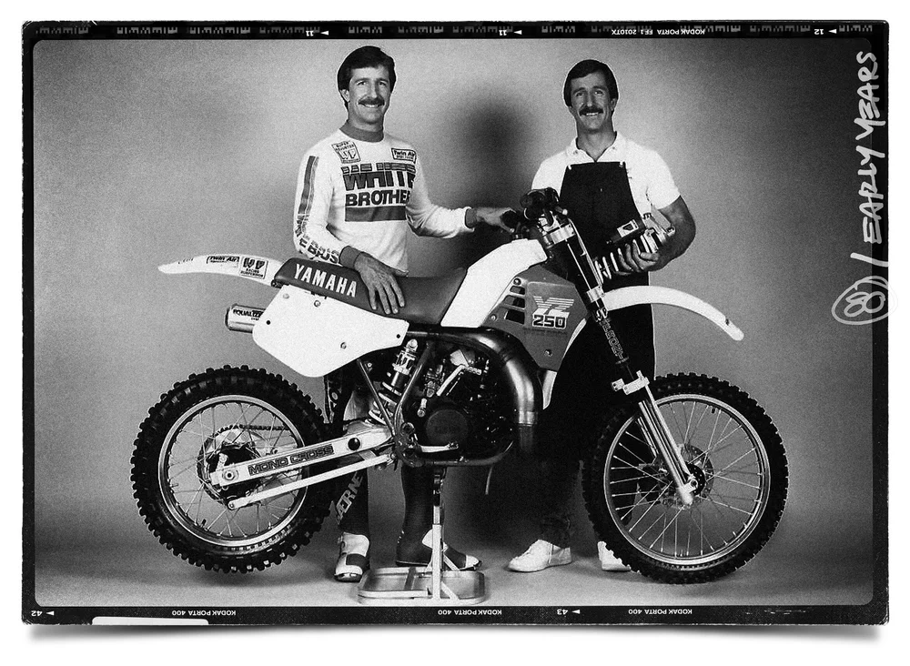 TOM WHITE — EARLY YEARS OF MOTOCROSS