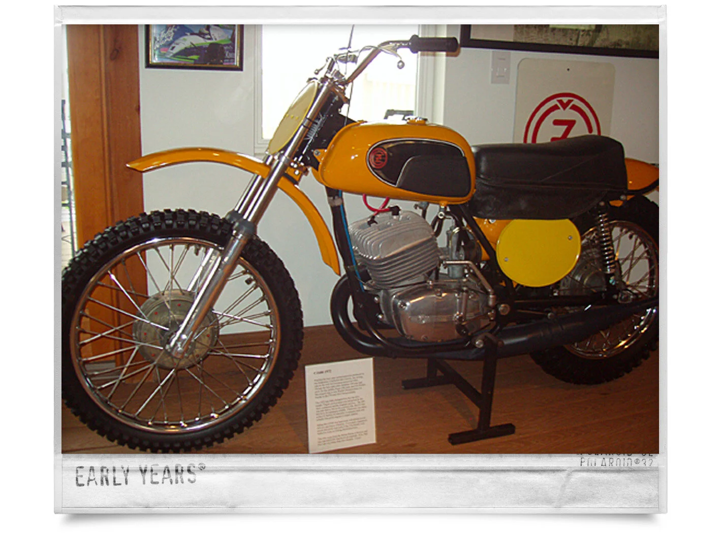 MOTORCYCLES — EARLY YEARS OF MOTOCROSS