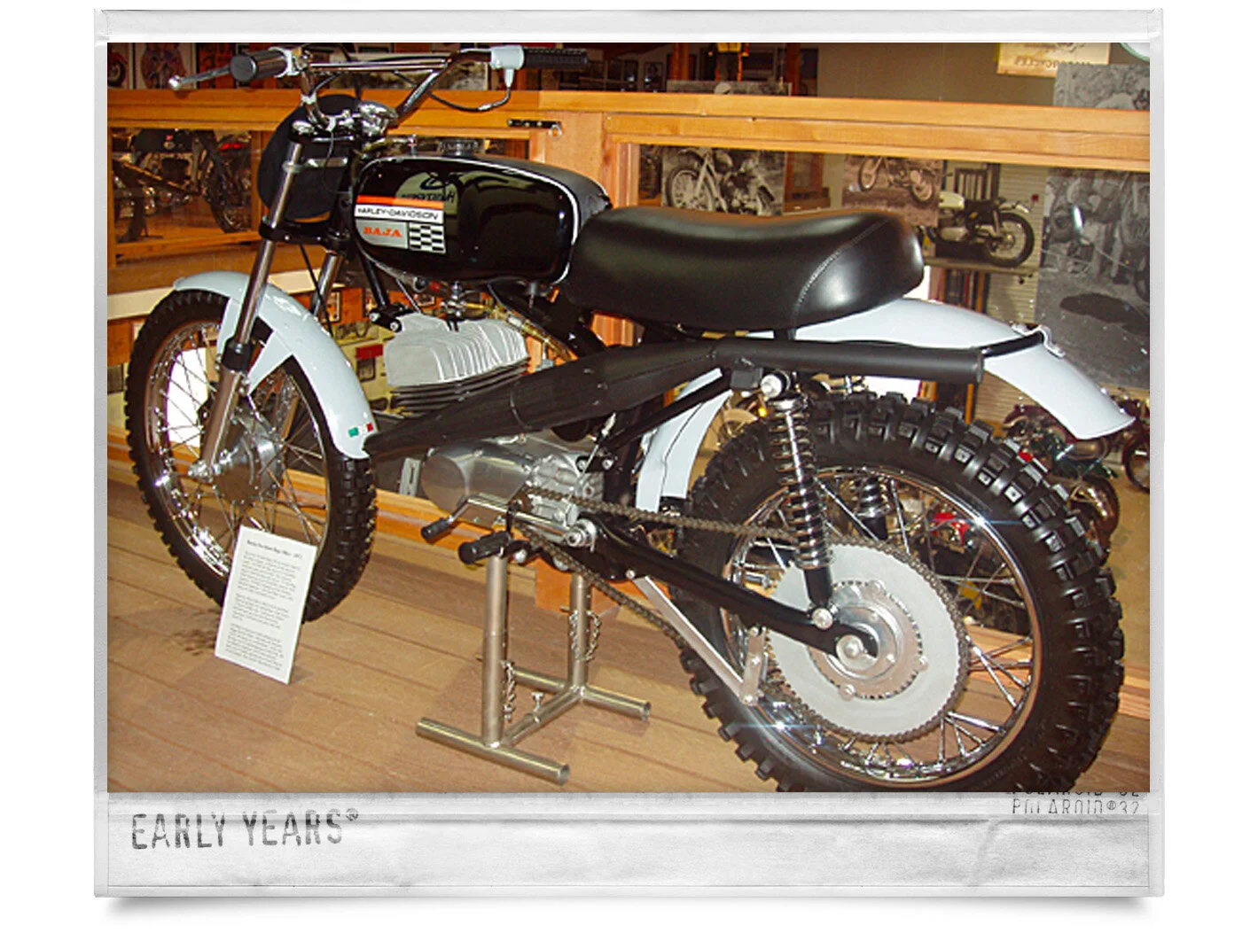 MOTORCYCLES — EARLY YEARS OF MOTOCROSS