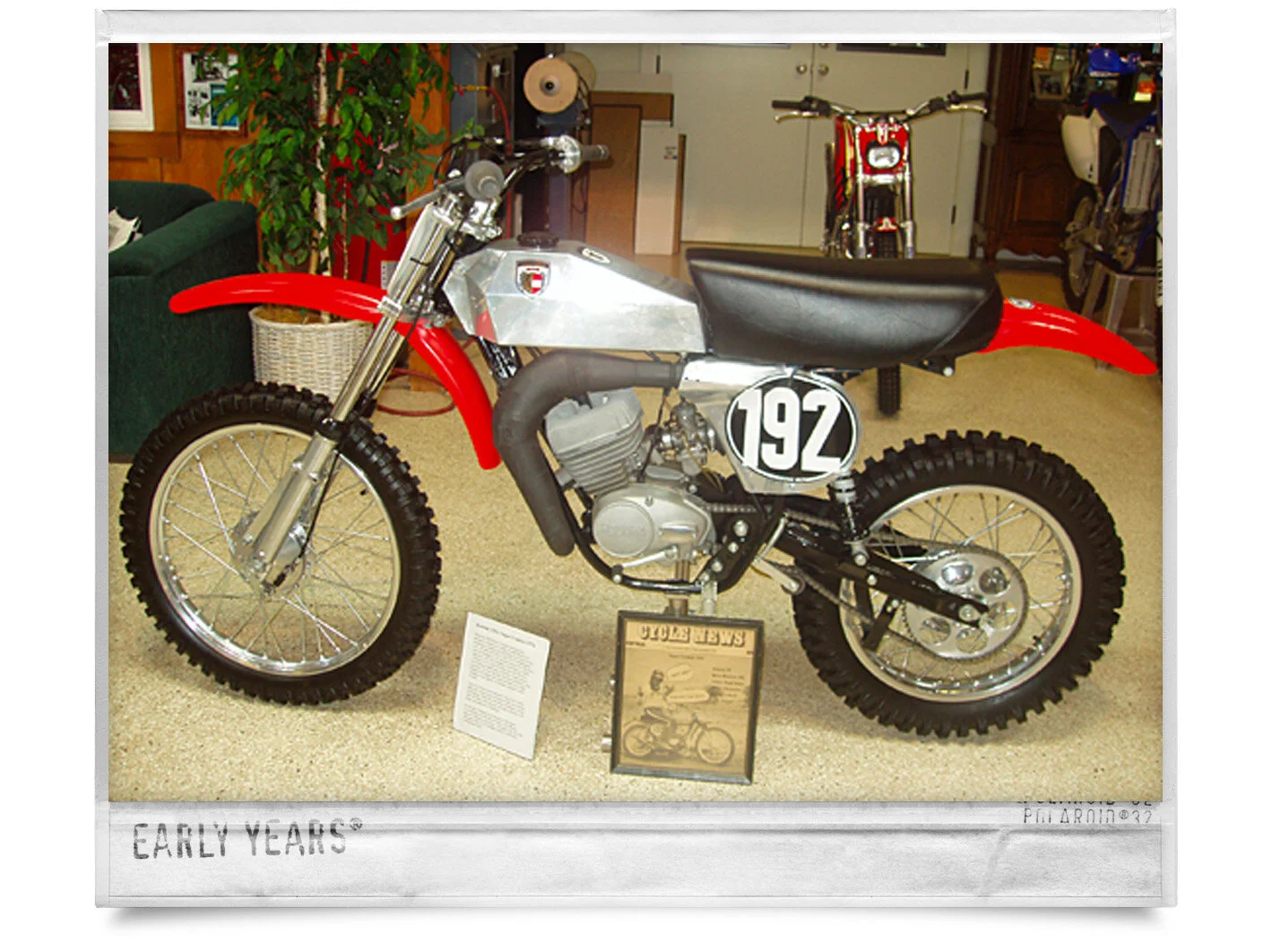 MOTORCYCLES — EARLY YEARS OF MOTOCROSS