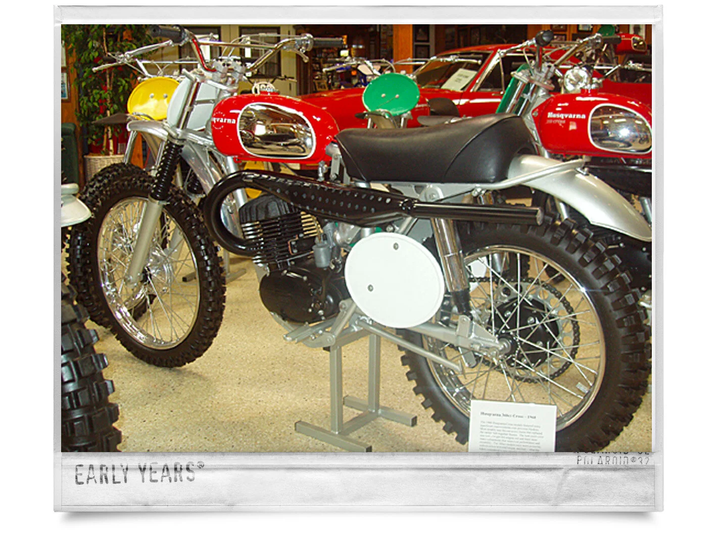 MOTORCYCLES — EARLY YEARS OF MOTOCROSS