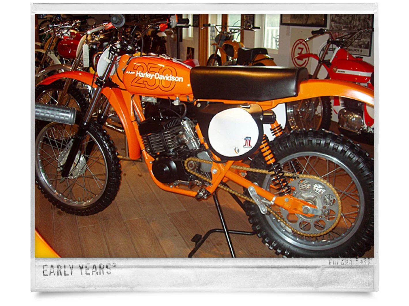 HARLEY DAVIDSON — EARLY YEARS OF MOTOCROSS
