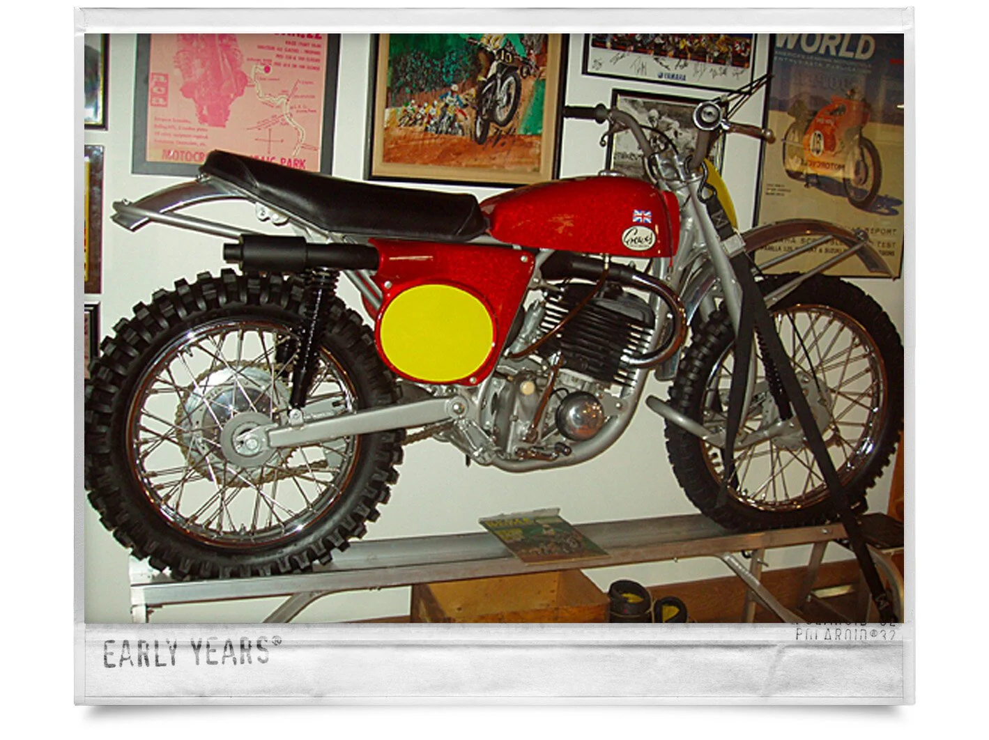 GREEVES — EARLY YEARS OF MOTOCROSS