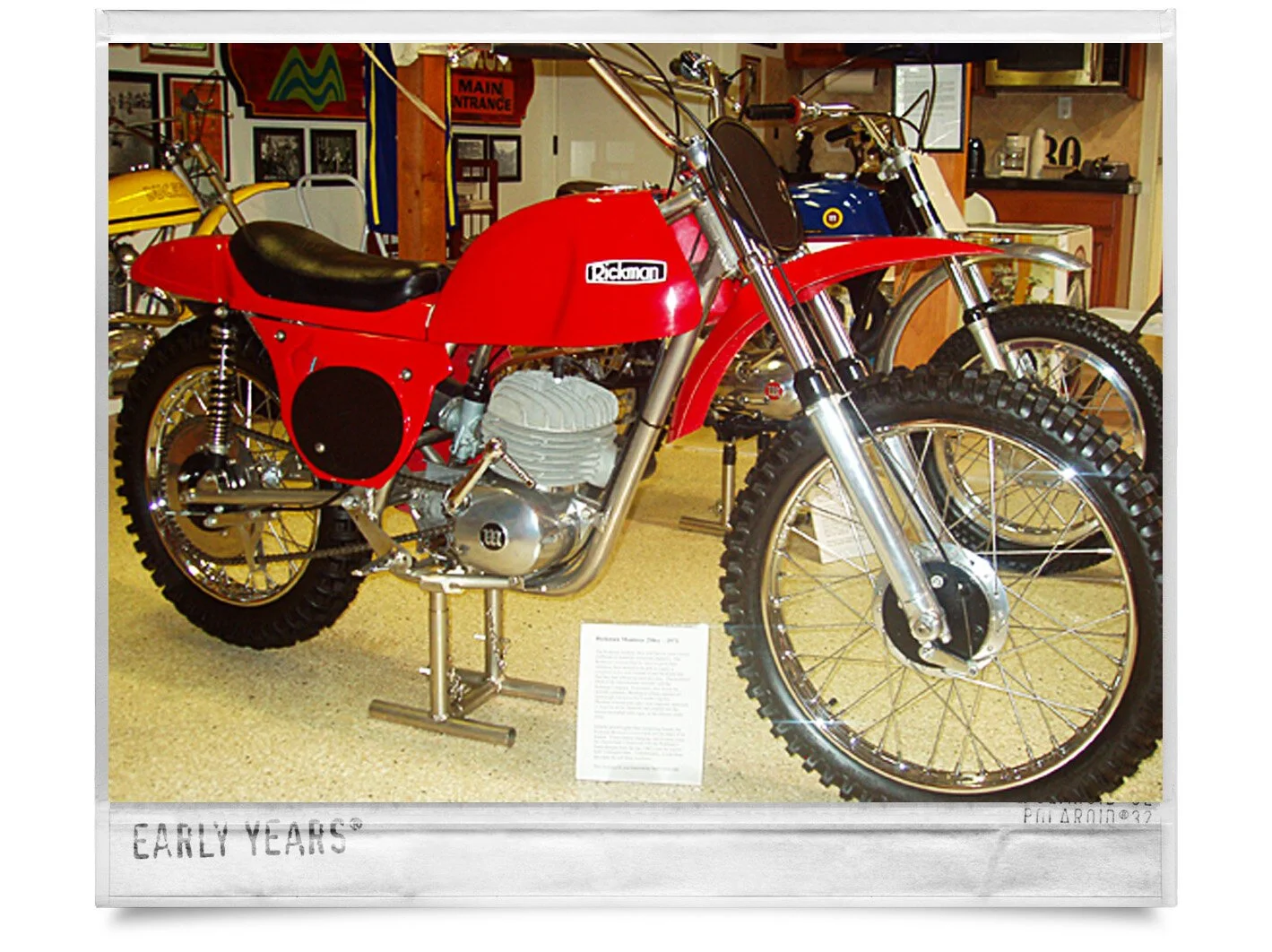 RICKMAN — EARLY YEARS OF MOTOCROSS