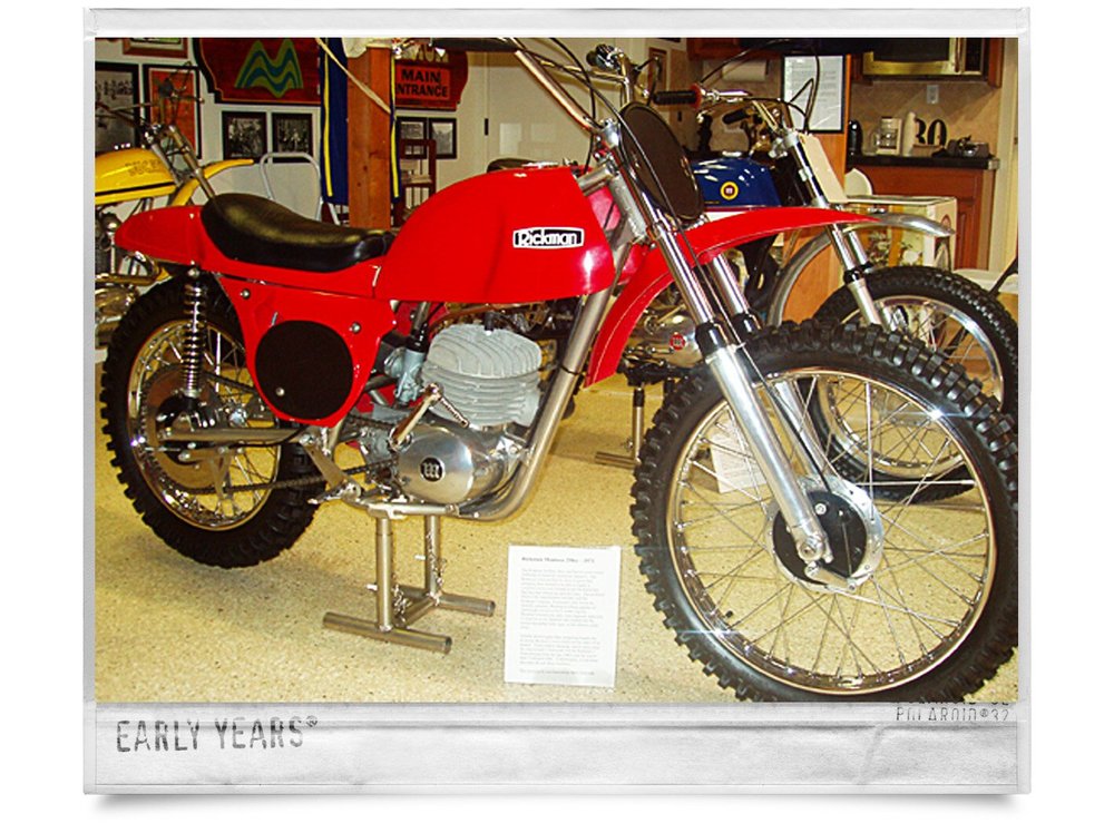RICKMAN — EARLY YEARS OF MOTOCROSS