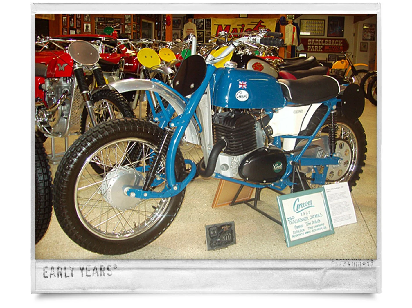 GREEVES — EARLY YEARS OF MOTOCROSS