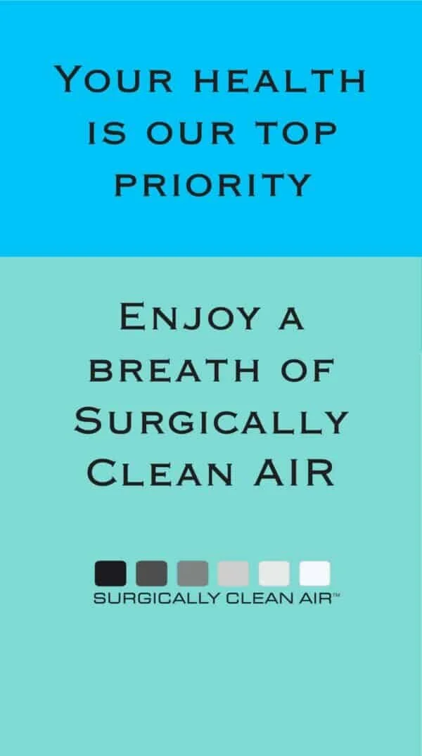INSTALLATION OF SURGICALLY CLEAN AIR PURIFIERS