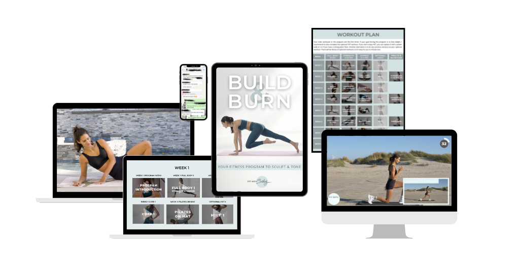 At Home Fitness Program for Women | Build & Burn — Fit With Sally