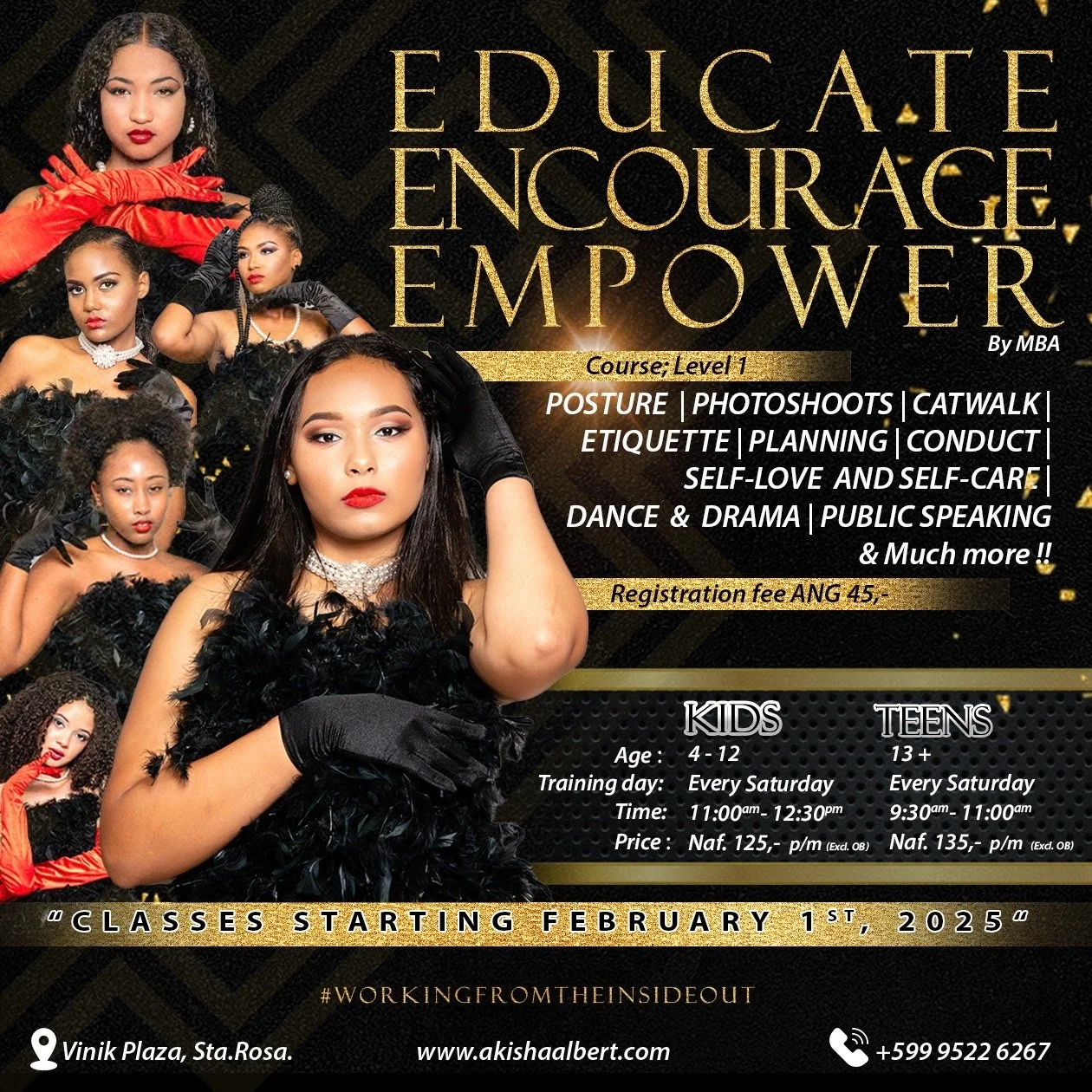 Contact 1 — Akisha Albert