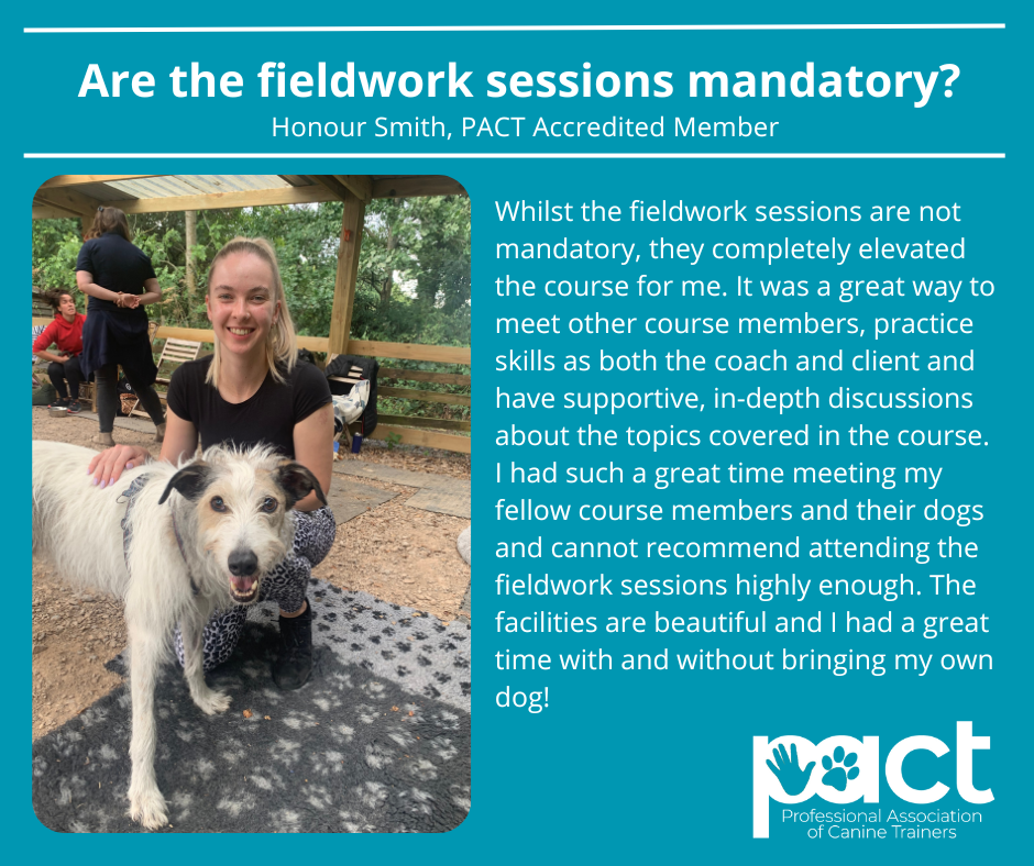 Canine Training Instructor Course — Professional Association of Canine ...