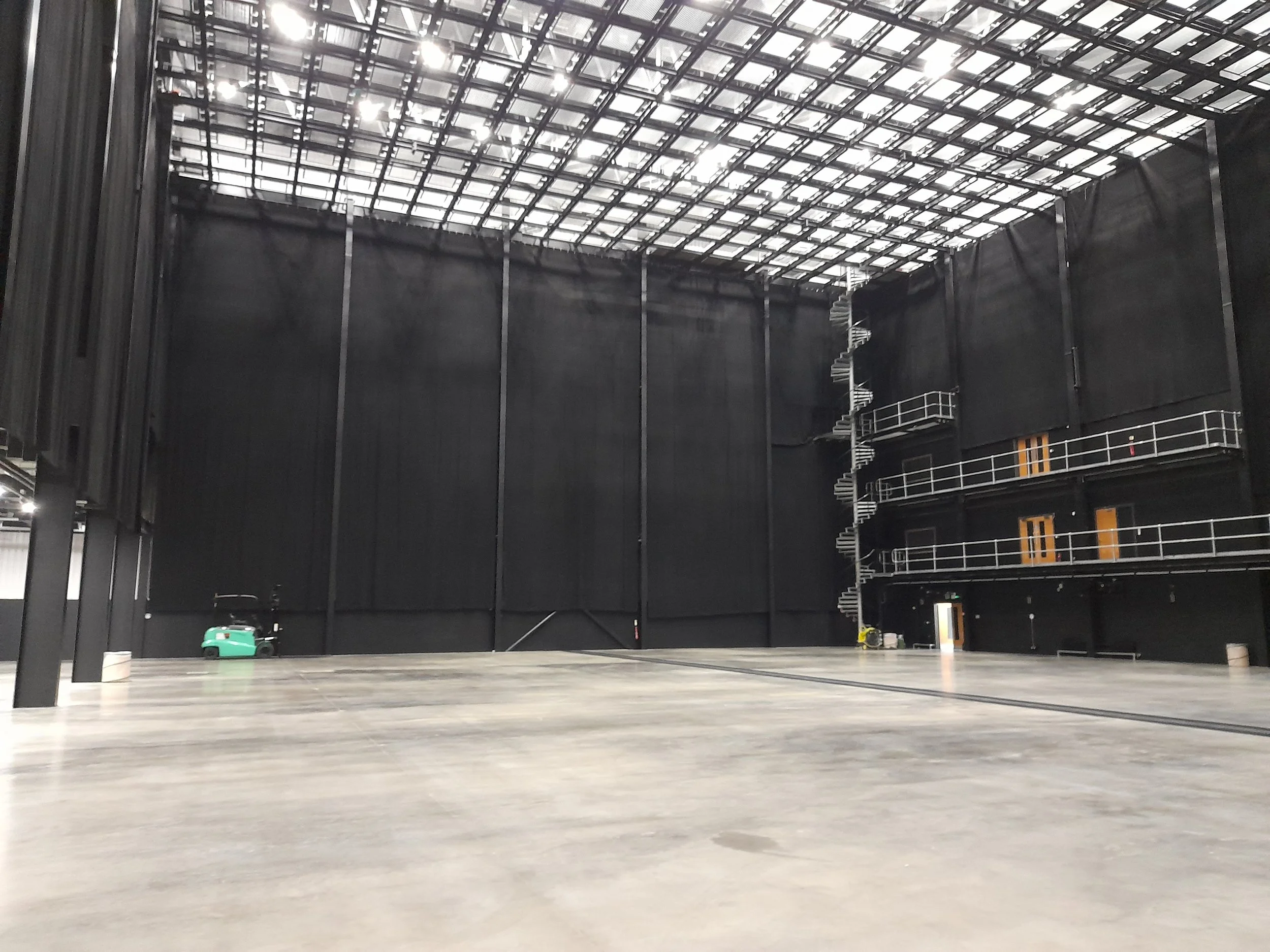 LH2 Studios achieve a 30% light increase with LED lighting at 18m high ...