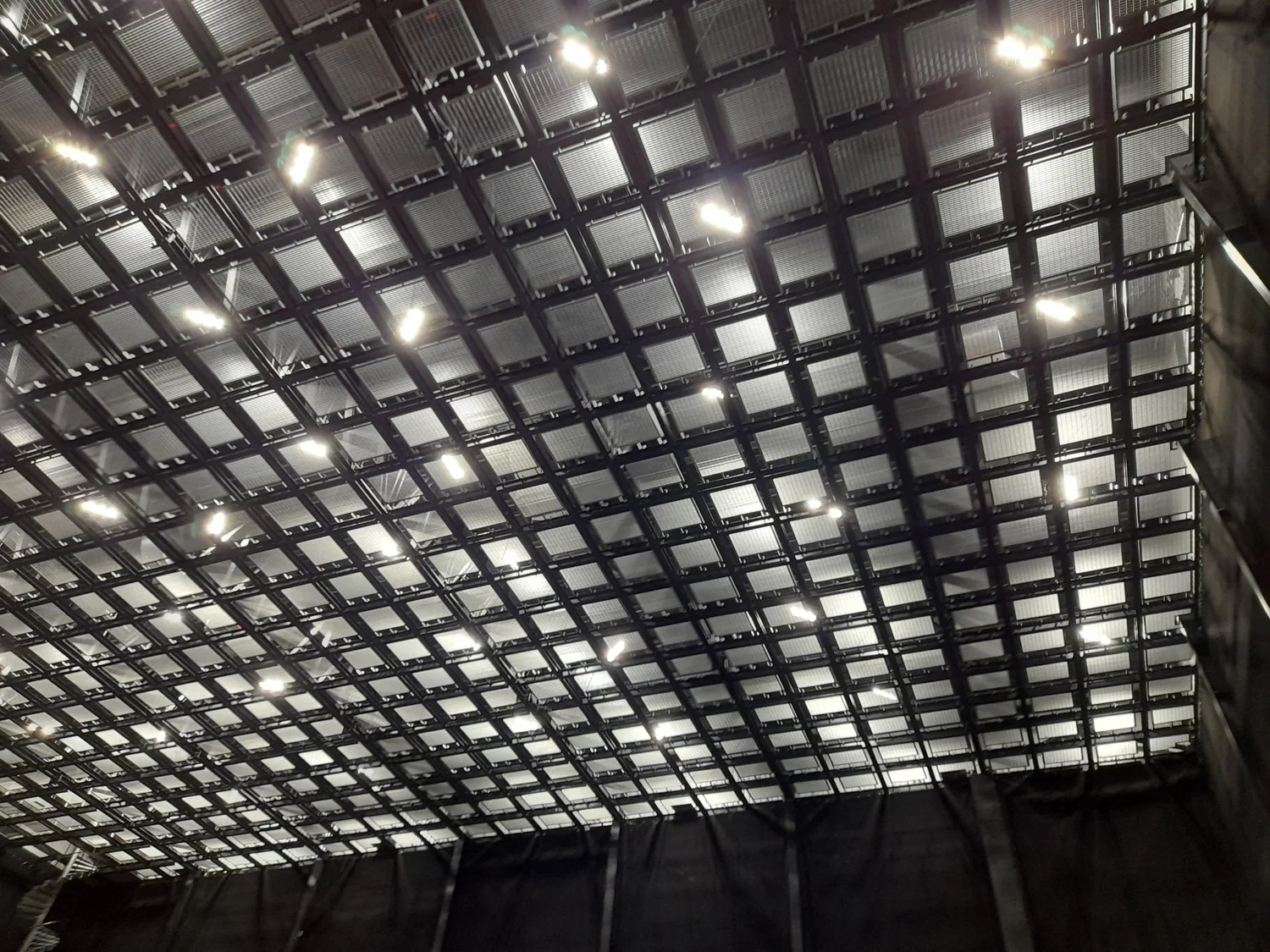 LH2 Studios achieve a 30% light increase with LED lighting at 18m high ...
