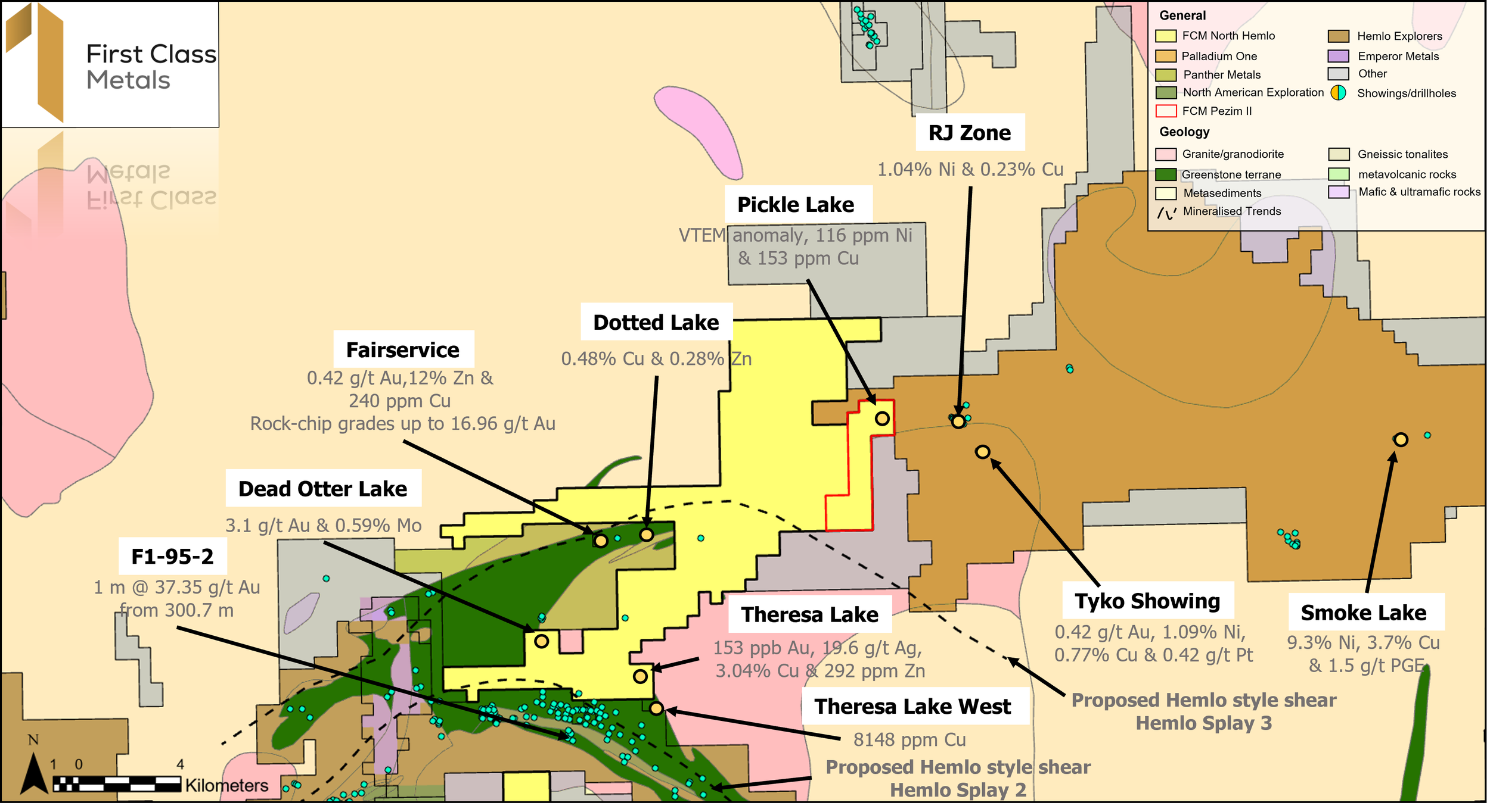 North Hemlo (Au, Ni, Mo, Cu) — First Class Metals - Award-winning metal ...