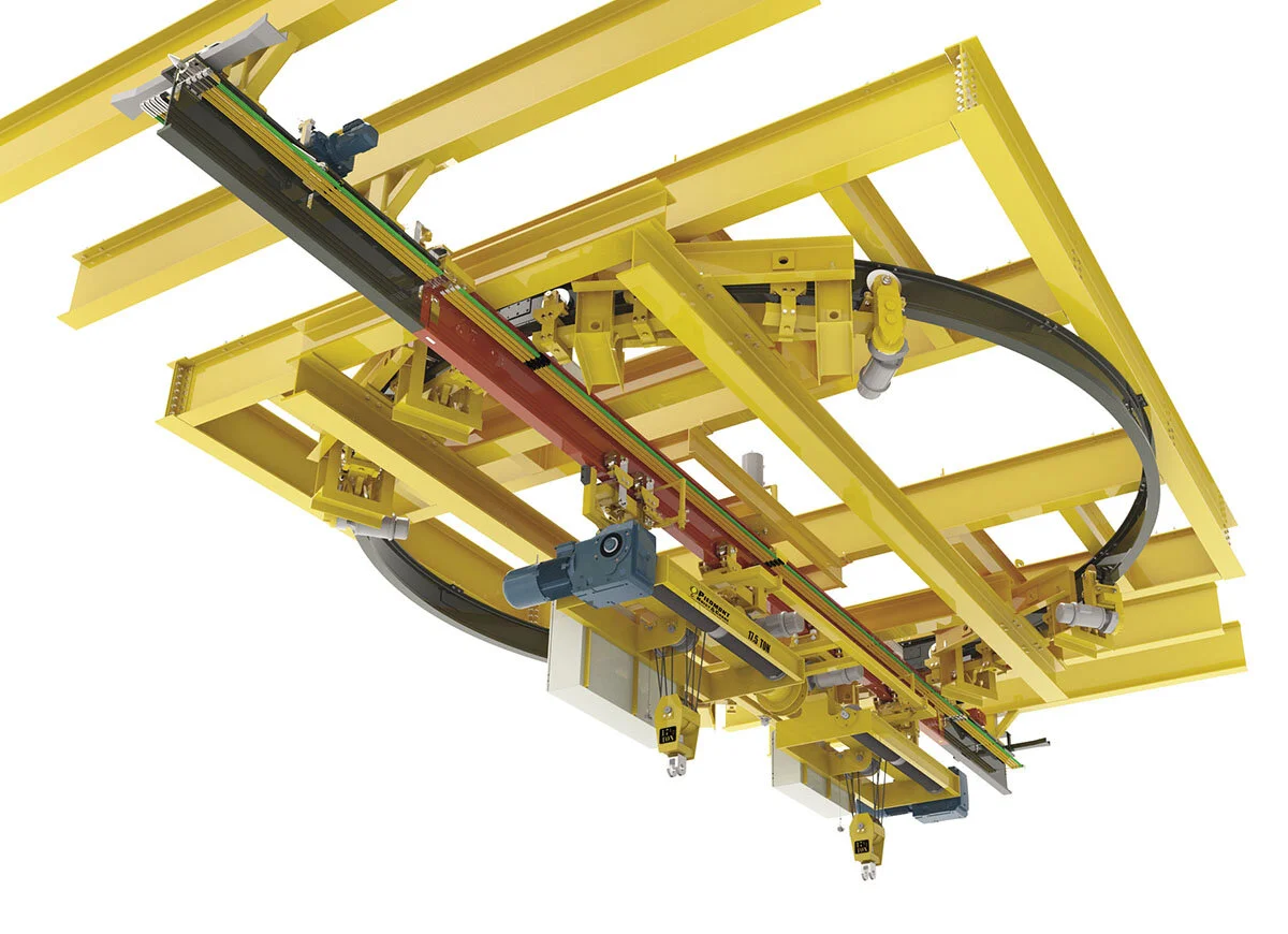 Monorail Switches | Track Switching | Monorail Crane Equipment