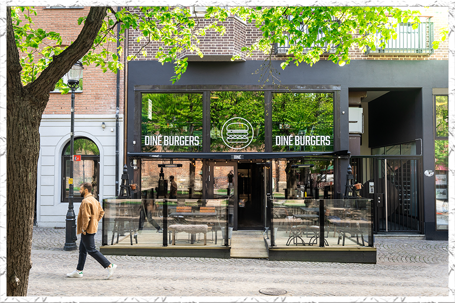 RESTAURANGER — DINÉ BURGERS