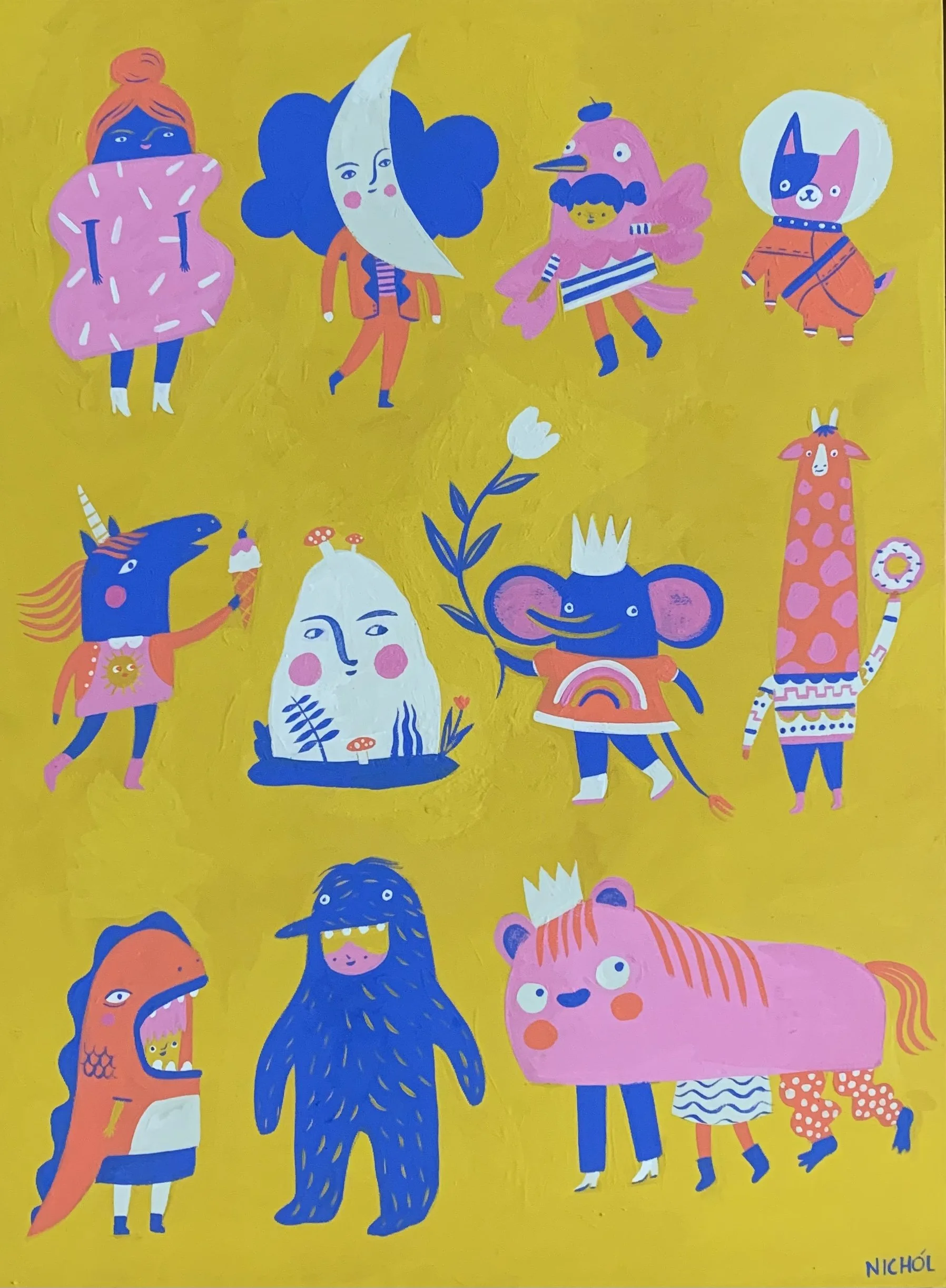 Painting Portfolio — Pink Cheeks Studios