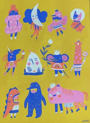 Painting Portfolio — Pink Cheeks Studios