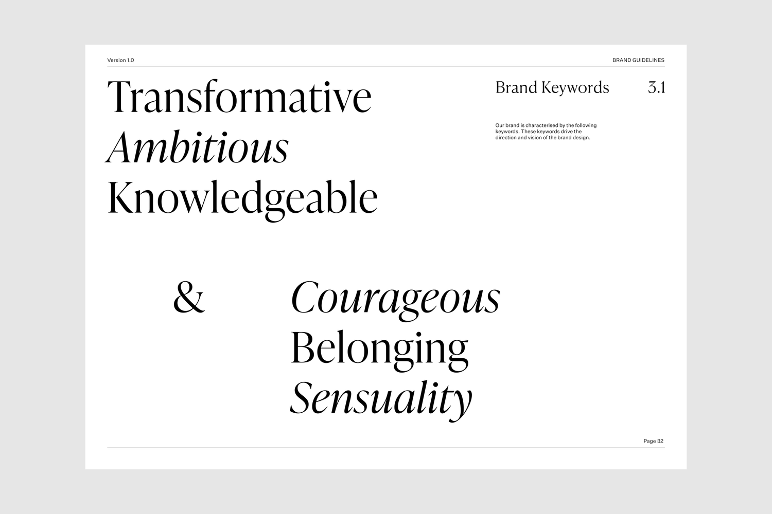 Brand Strategy — CONSCIOUS MADE