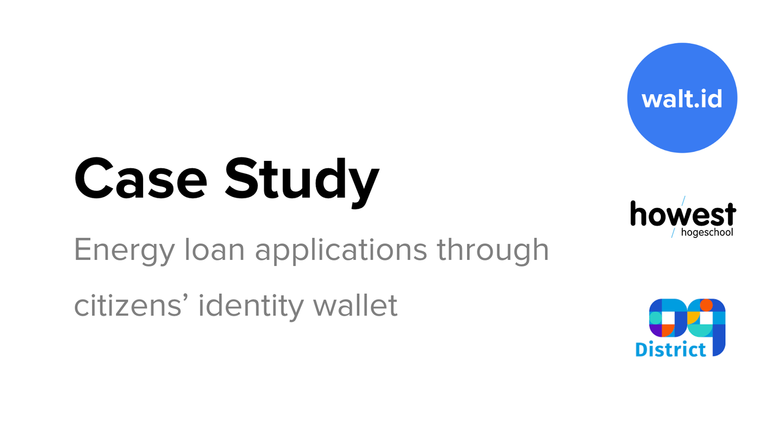 Customers & Case Studies — walt.id