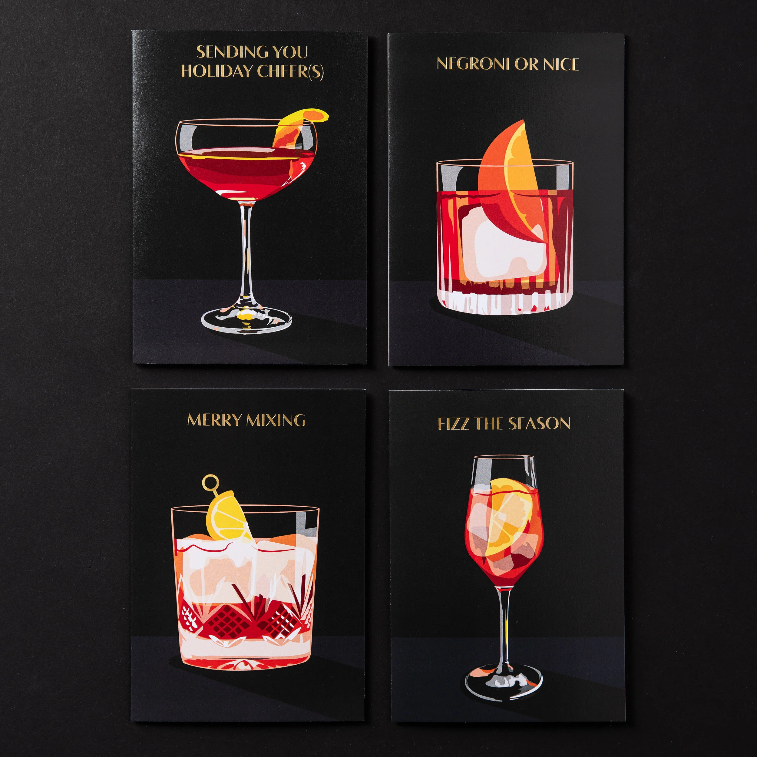 Negroni Cocktail Pin — Love & Victory