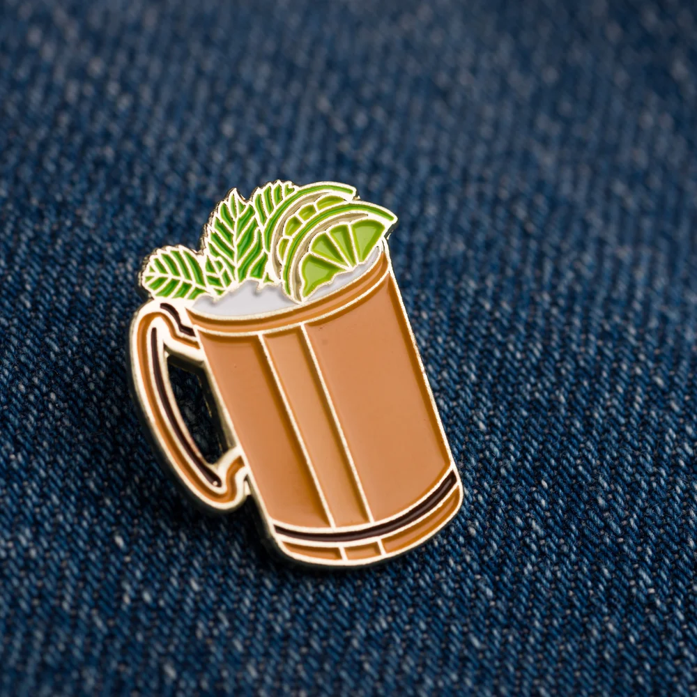 Old Fashioned Cocktail Pin — Love & Victory