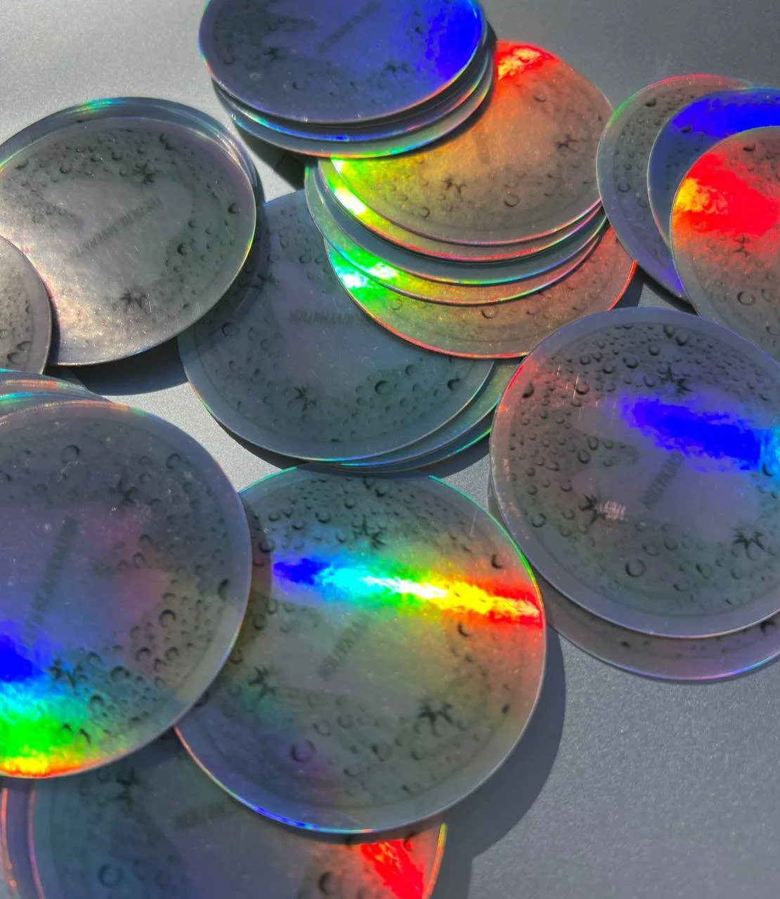 Rainbow Stickers Series — HOLOTECH — Smarty's Corner