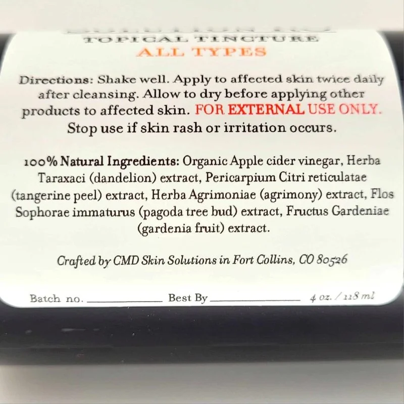 Solution RO Topical Tincture — CMD Skin Solutions