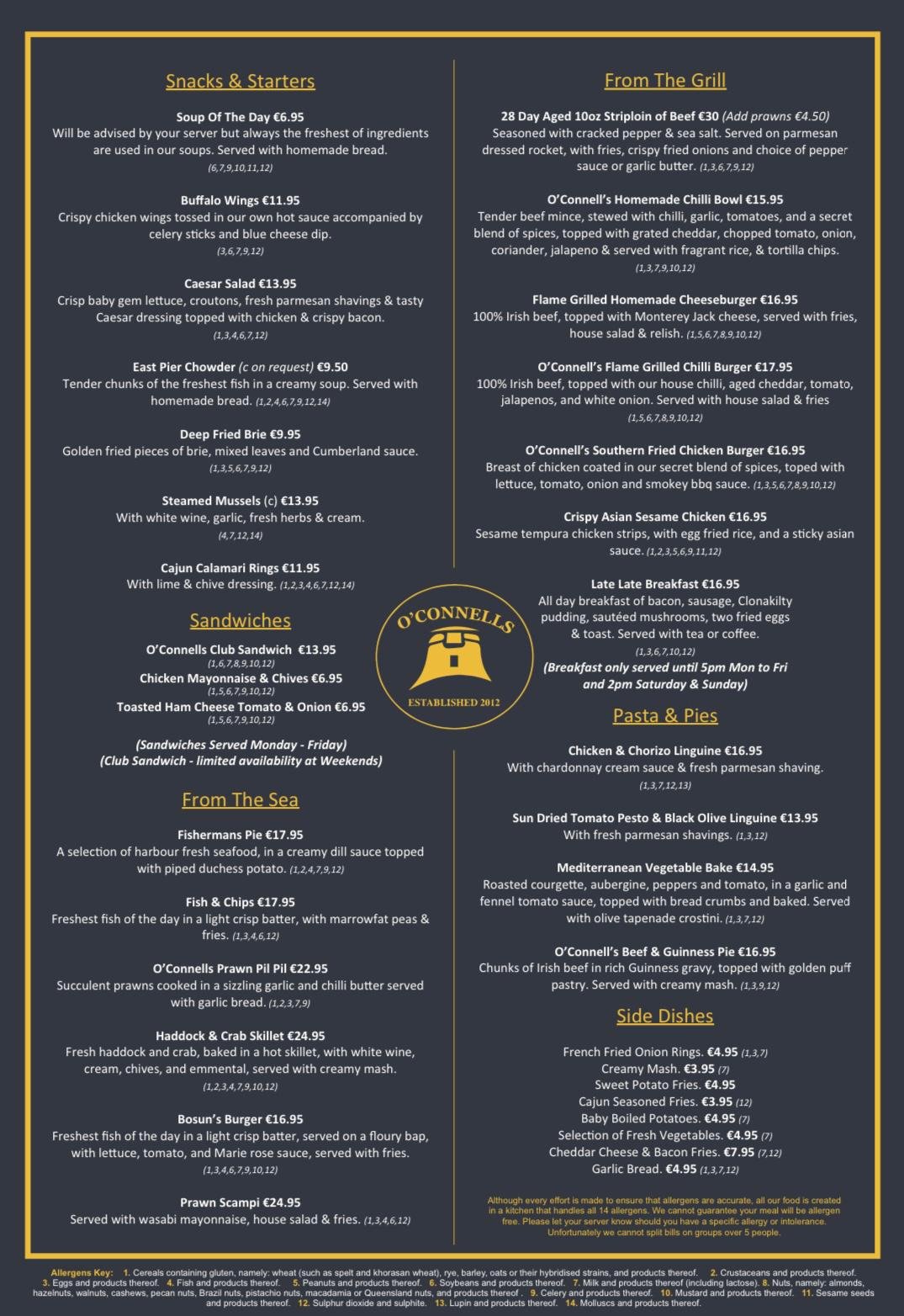 O'Connells Howth