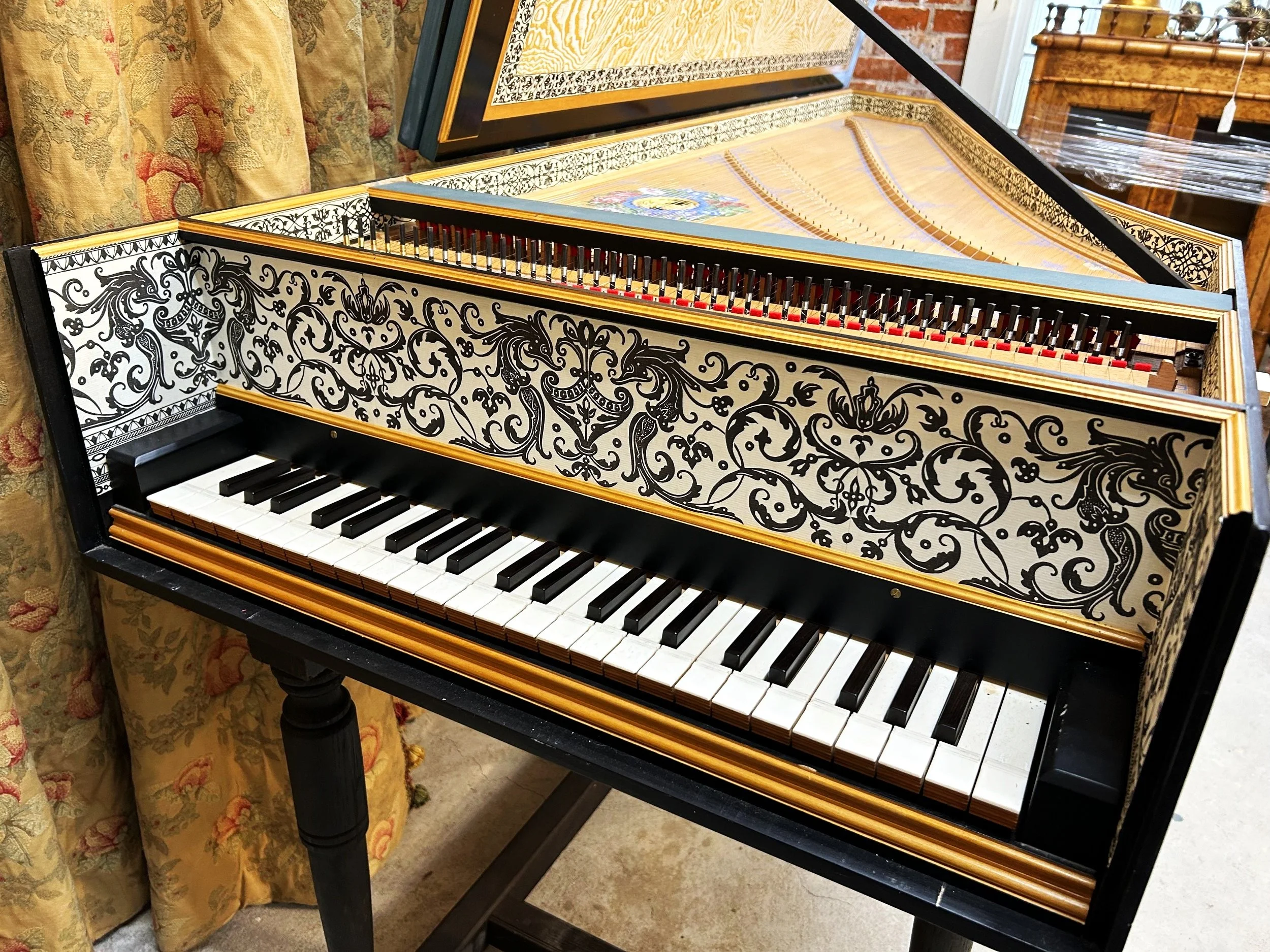 Zuckermann—Spindler Flemish Single - $12,000 — Zuckermann Harpsichords