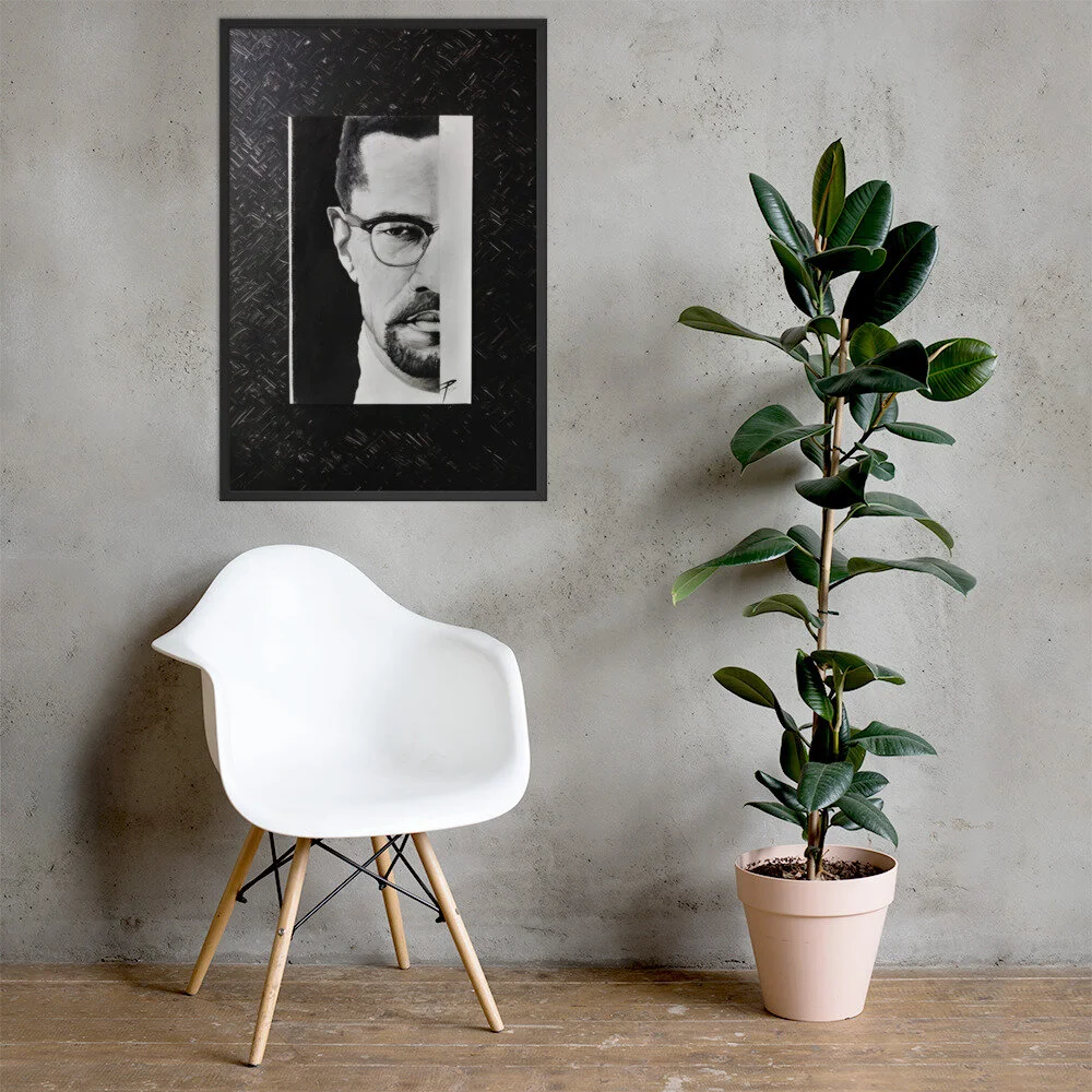 Emrata - Matte Paper Framed Poster — Paulie X Artist
