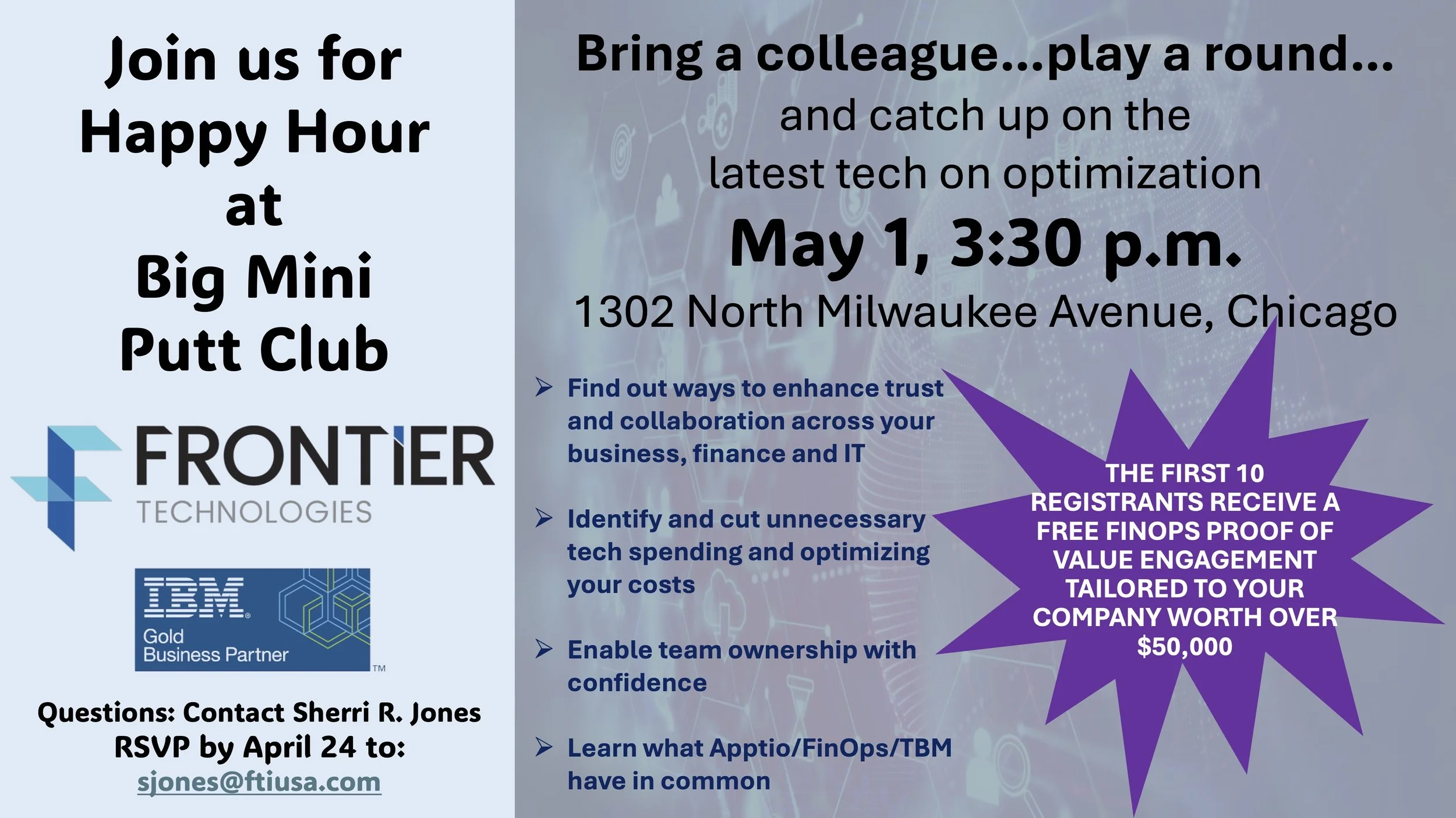 Events — Frontier Technologies