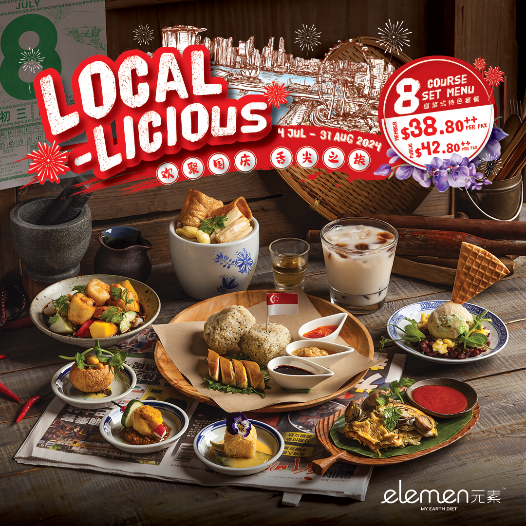 elemen group Singapore - Modern Vegetarian Dining
