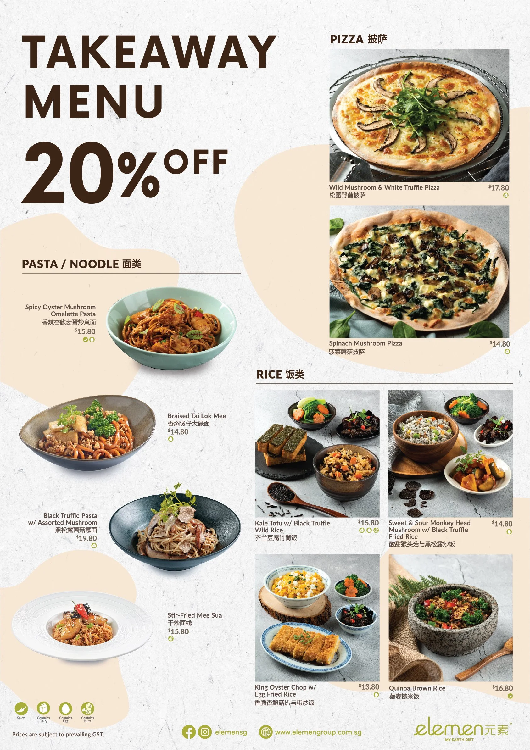 Menu — elemen group