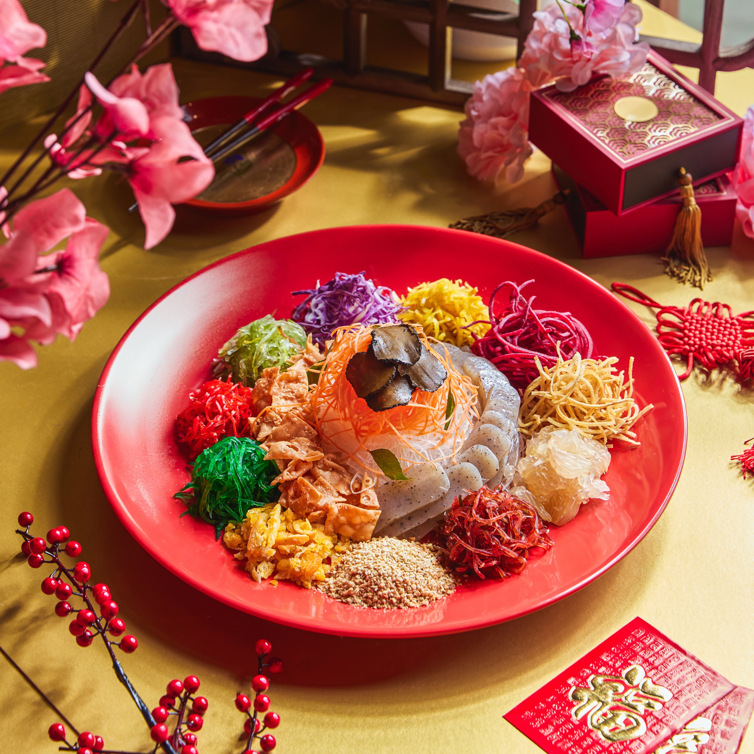 Prosperity Truffle Yu Sheng 元素松露富贵鱼生 — elemen group