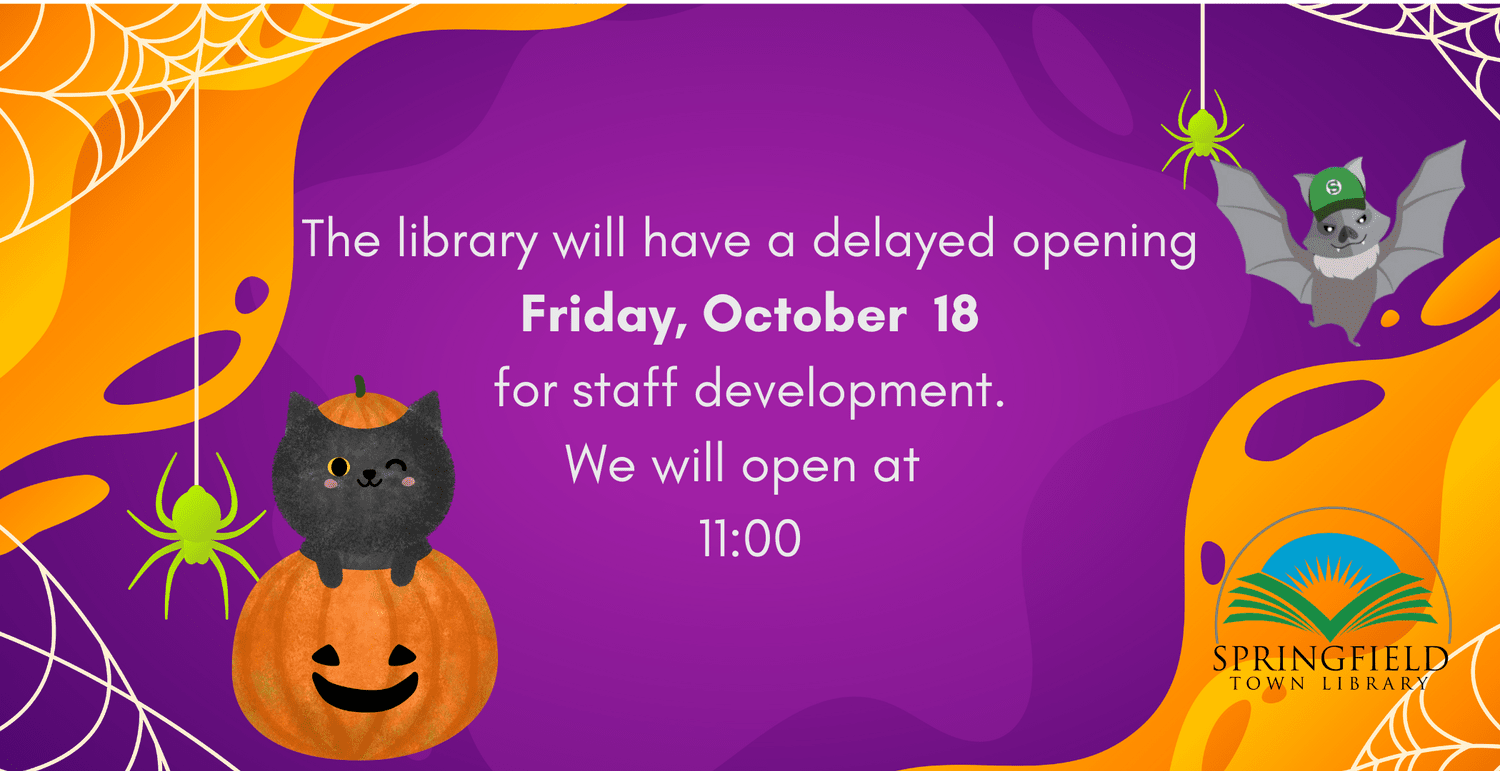 Calendar — Springfield Town Library