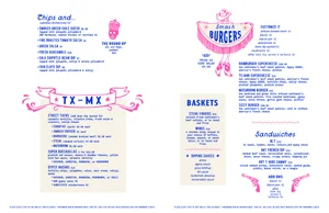 Menu — Gypsy Sally's