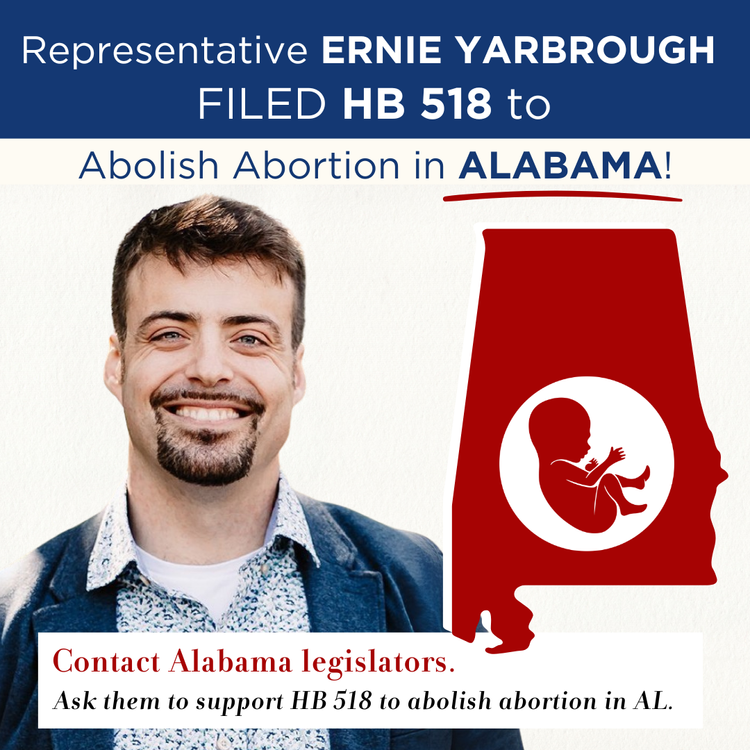 Representative Ernie Yarbrough Files Bill to Abolish Abortion in ...