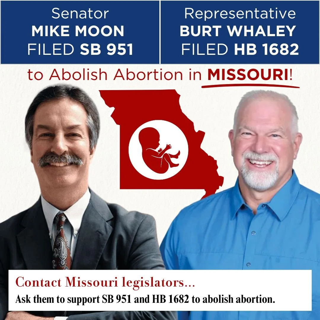 Abolitionist Legislators File Equal Protection Bill to Abolish Abortion ...