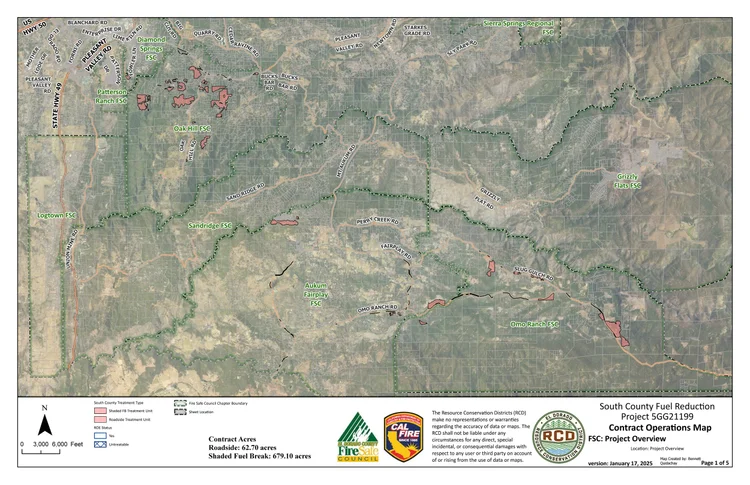 South El Dorado County Fuel Reduction Project — RCD