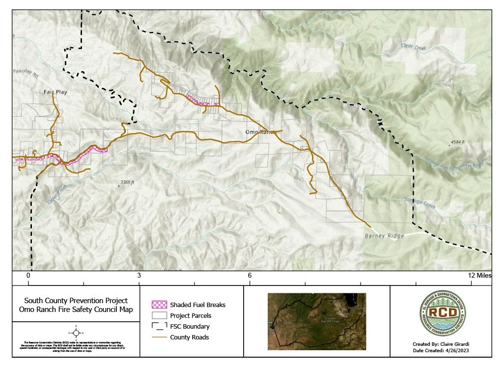 South El Dorado County Fuel Reduction Project — RCD