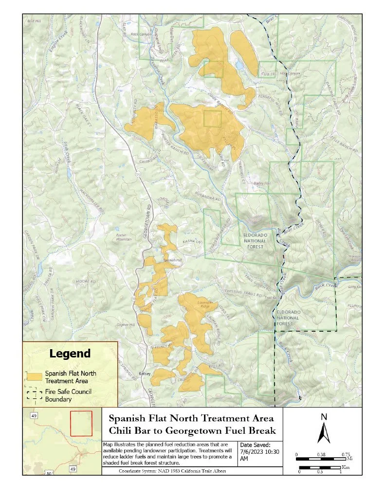 Spanish Flat North: Phase III Chili Bar to Georgetown Fuel Reduction ...