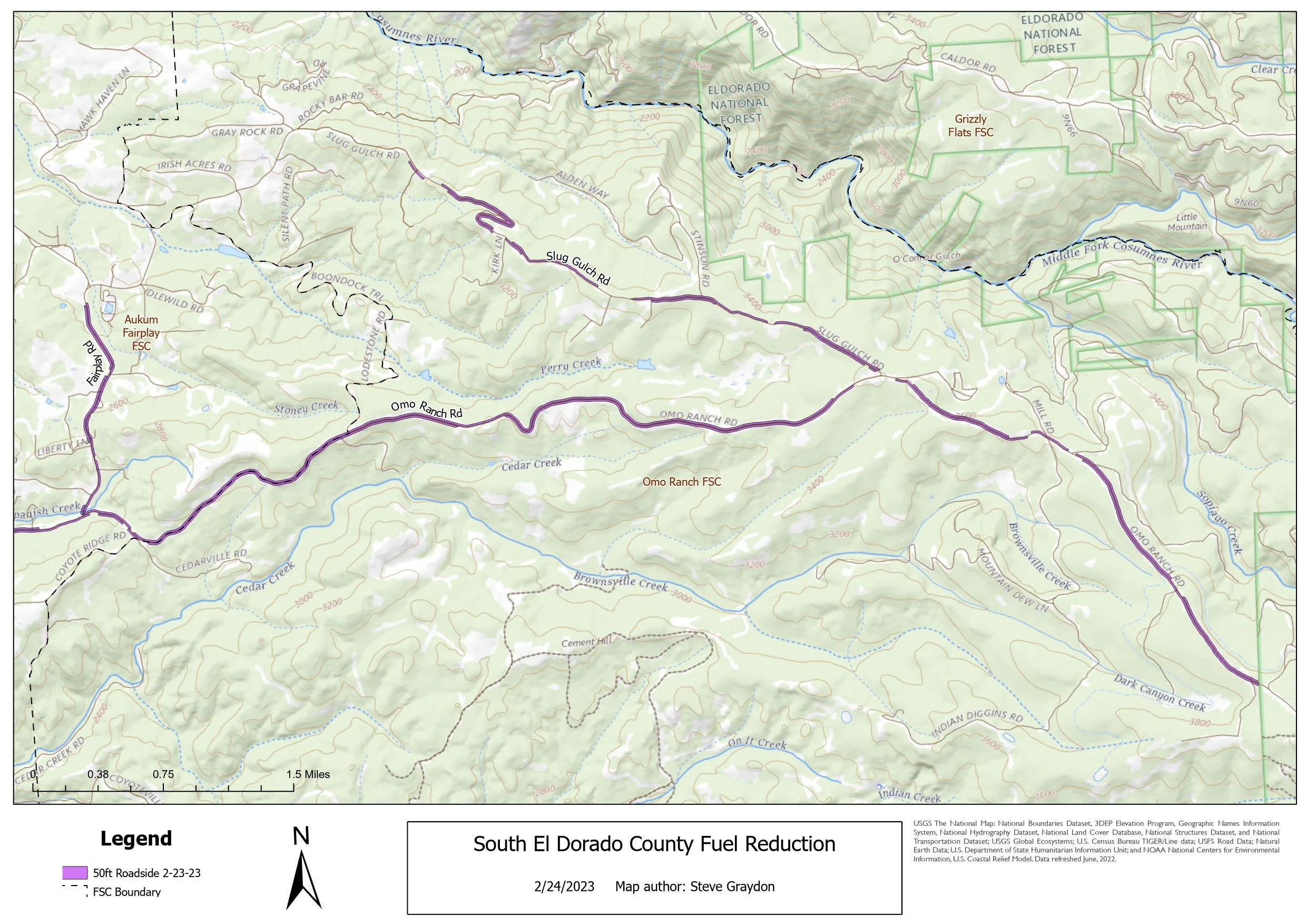 South El Dorado County Fuel Reduction Project — RCD