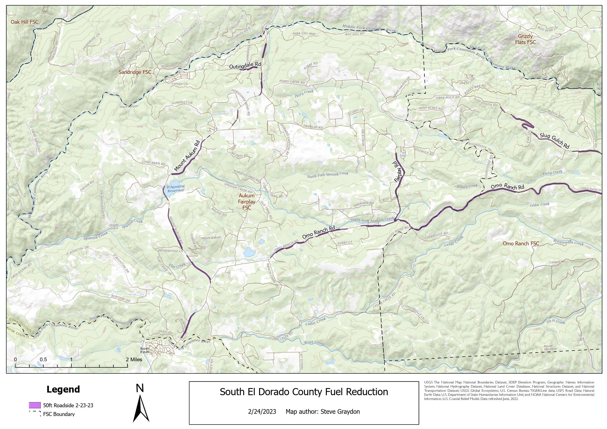 South El Dorado County Fuel Reduction Project — RCD