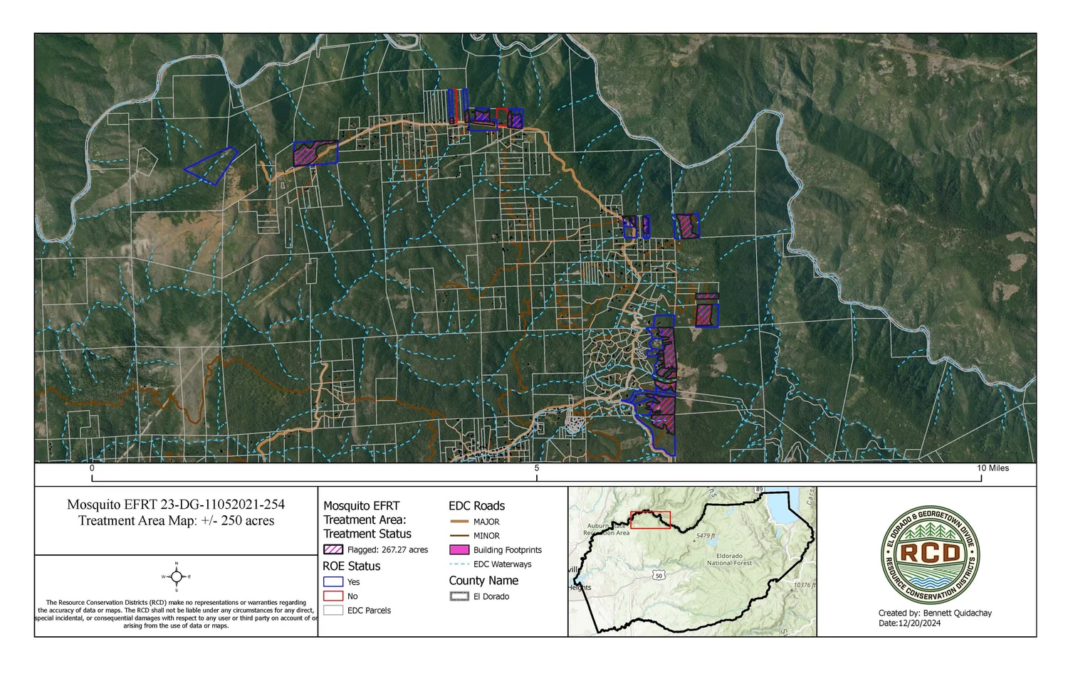 Mosquito Post Fire Disaster Recovery (EFRT) — RCD