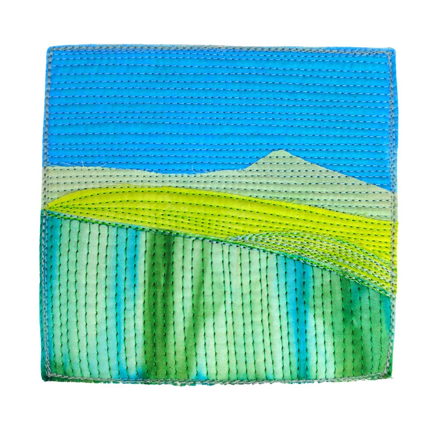 improv mini landscapes — Deborah O'Hare Textile Artist