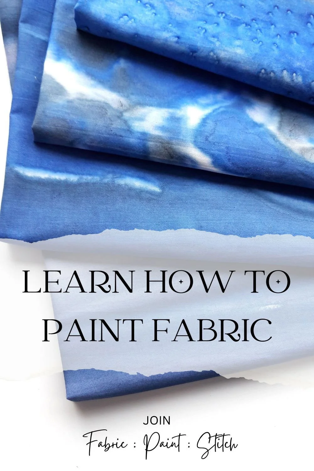 Learn how to paint your own fabric — Deborah O'Hare Textile Artist