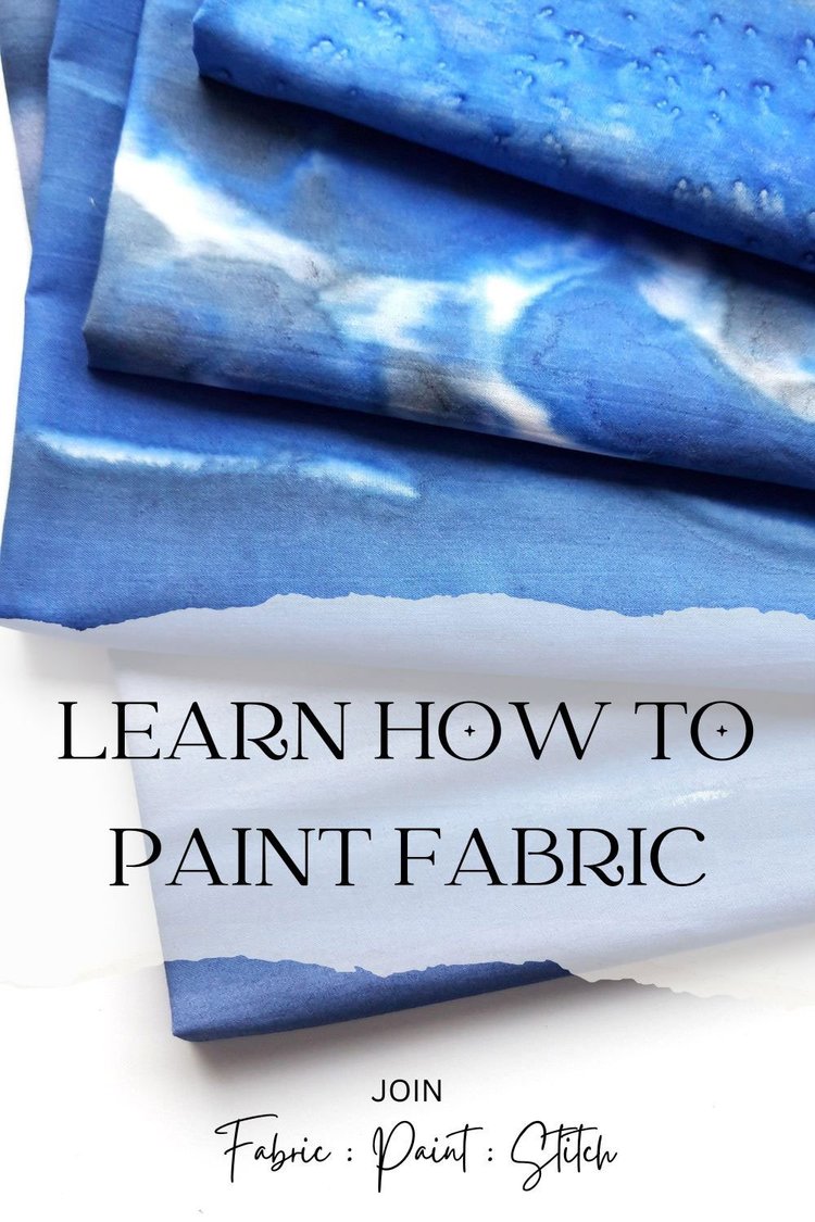 Learn how to paint your own fabric — Deborah O'Hare Textile Artist